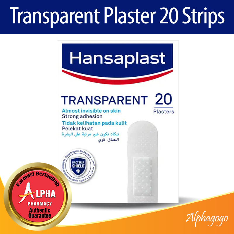 Hansaplast Transparent Plaster (20 Plasters) | Shopee Malaysia
