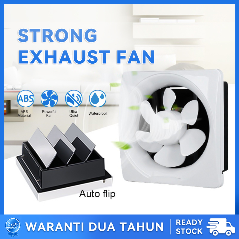 Exhaust fan 6/8/10/12 inch household ventilation fan wall fan Kipas ...