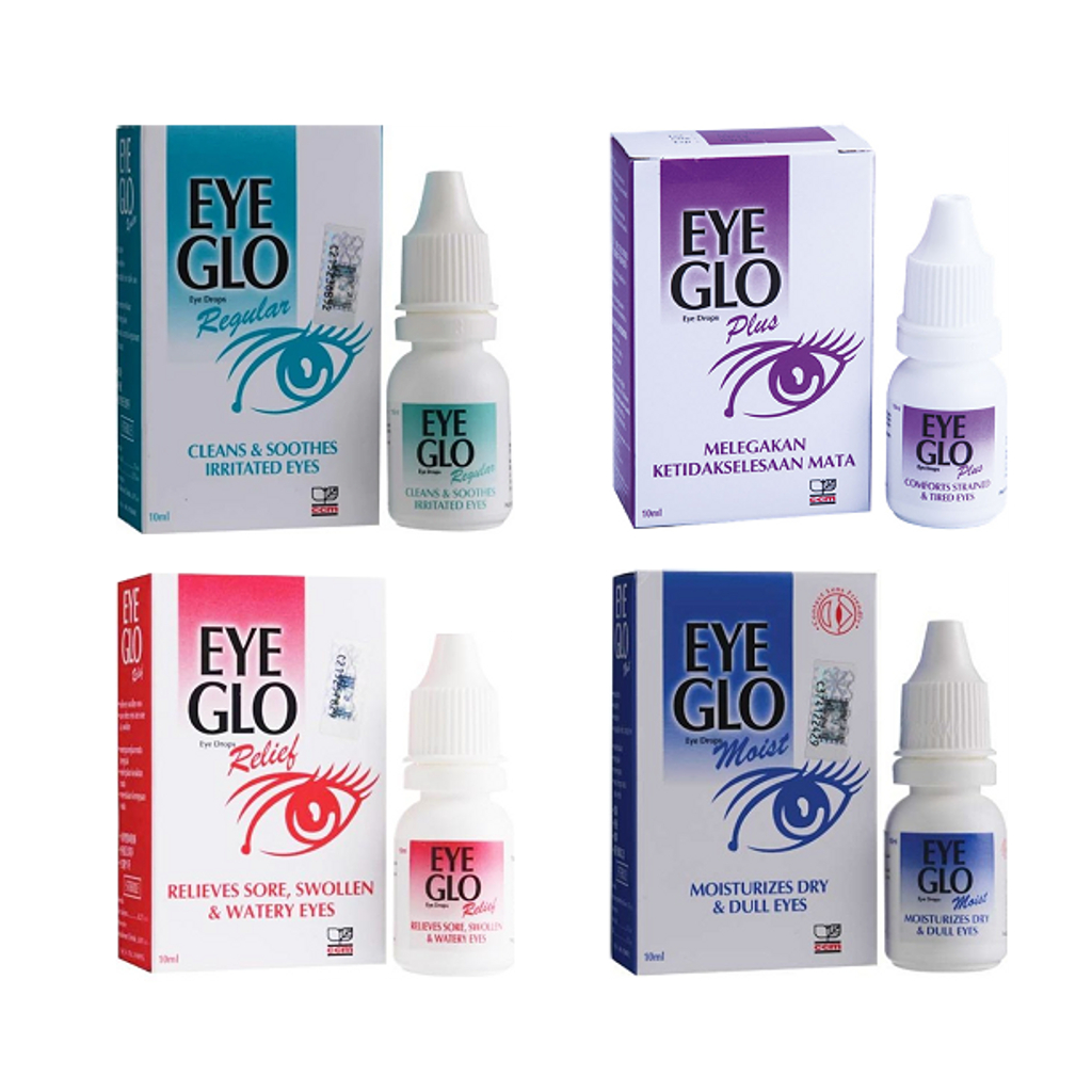 EYE GLO Regular / Moist / Plus / Relief 10ml | Shopee Malaysia