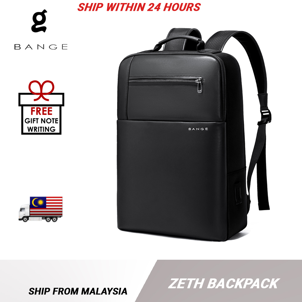 BANGE Zeth Laptop Backpack Multi-Compartment Water Resistant (15.6 ...