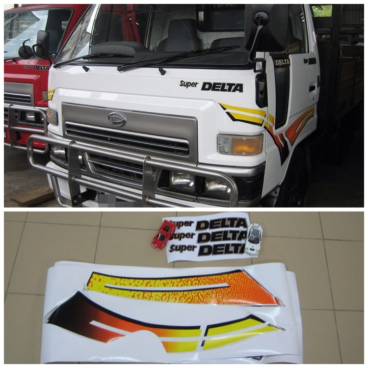 Daihatsu Delta sticker lorry sticker (1 Set) | Shopee Malaysia
