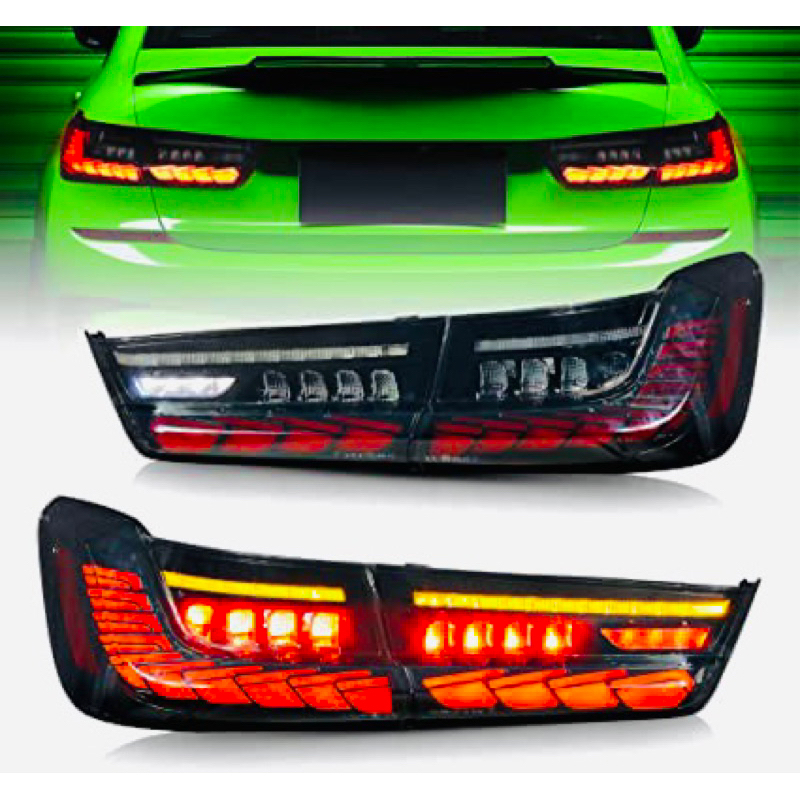 BMW 3 Series G20 2018 2019 2020 2021 M4 GTS Style OLED tail lamp light ...