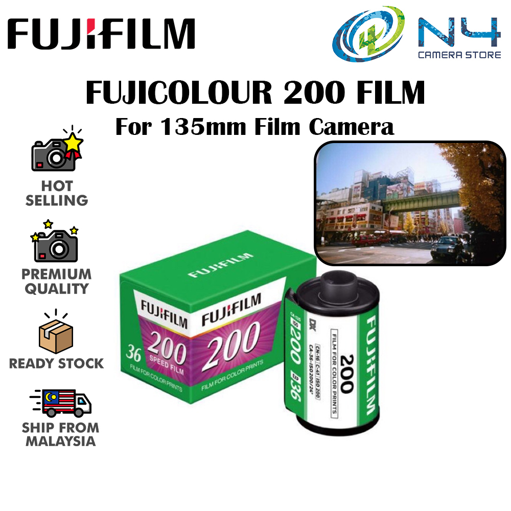 FUJIFILM Fujicolor 200 Colour Film 36 Exposure (35mm) EXP DATE: 01/2027 ...