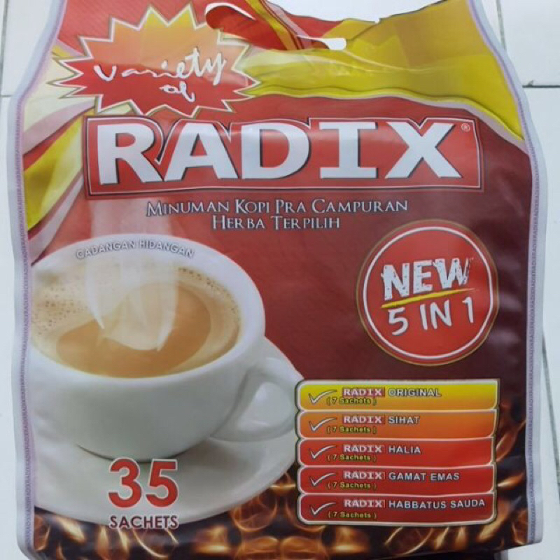 KOPI HPA RADIX NEW 5in1 (35sachets) | Shopee Malaysia