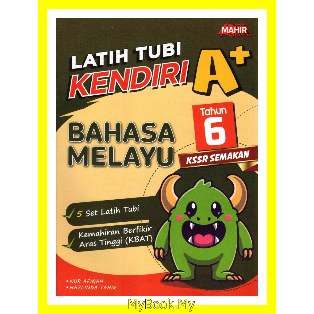 Baru Myb Buku Latihan Latih Tubi Kendiri A Tahun 6 Bahasa Melayu