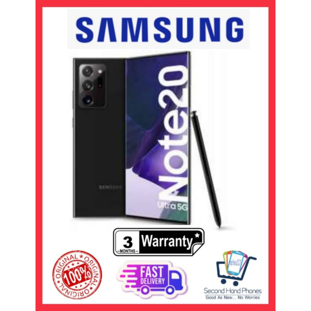 [IMPORTED USED] SAMSUNG GALAXY NOTE 20 ULTRA 5G | NOTE 20 5G | Shopee ...