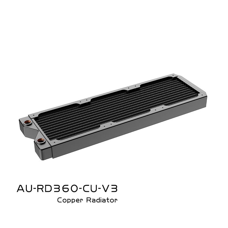 Azieru AU-RD-240/360-CU-V3 240mm/360mm copper Radiator custom ...