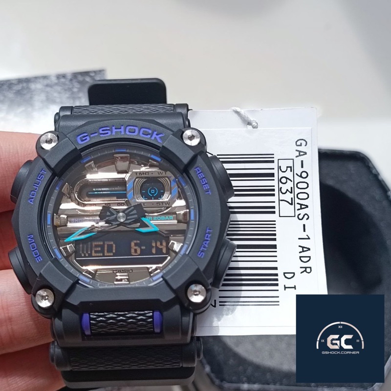 G-SHOCK ORIGINAL GA-900AS-1A/GA-900AS-1ADR/GA-900AS/GA900AS | Shopee Malaysia