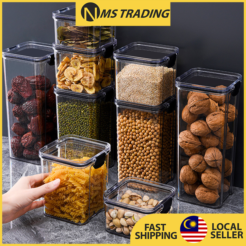 Food Storage Container Plastic Kitchen Refrigerator Noodle Box ...