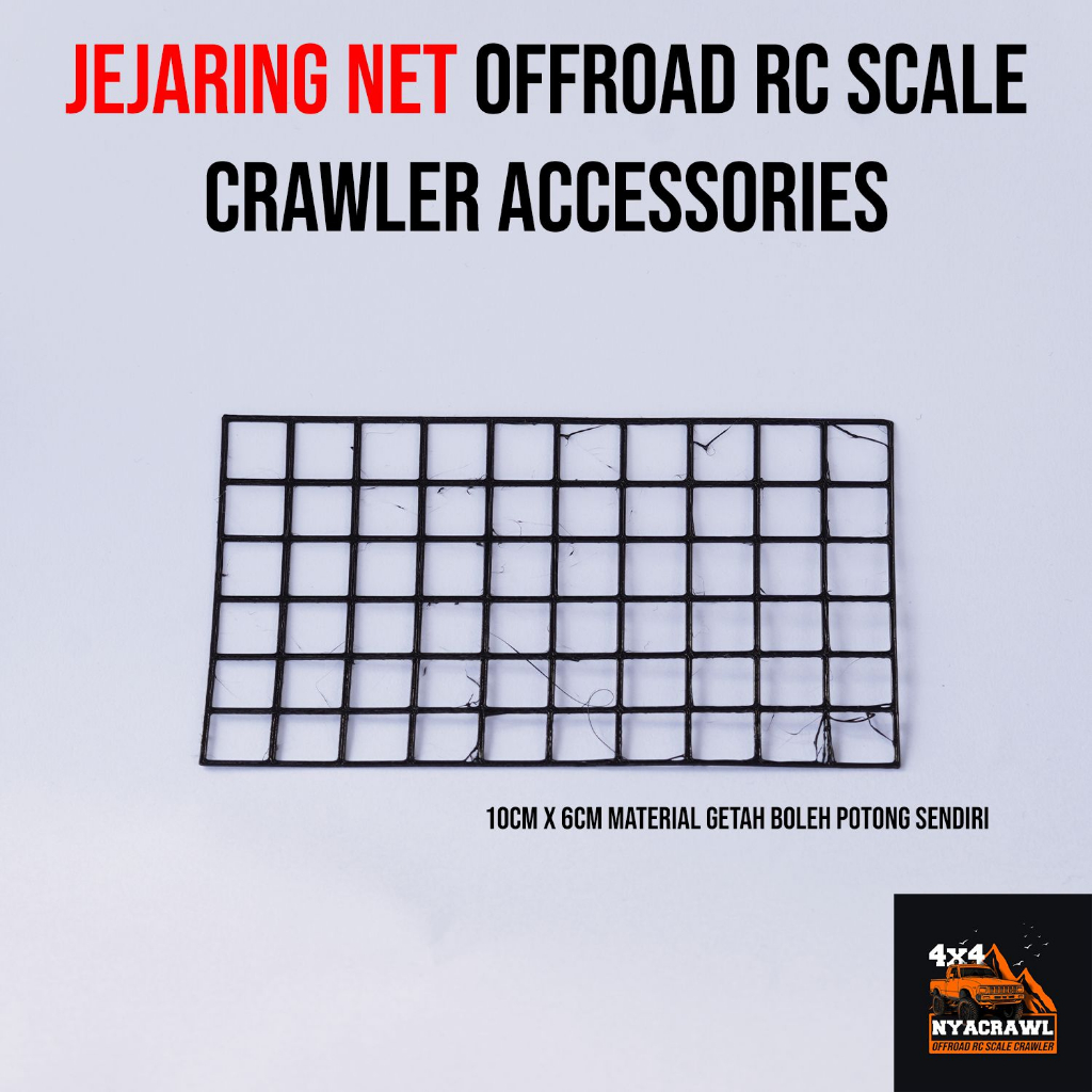Offroad Net Jejaring Mounting Flexible For Mini Item 1/12 1/16 WPL MN ...