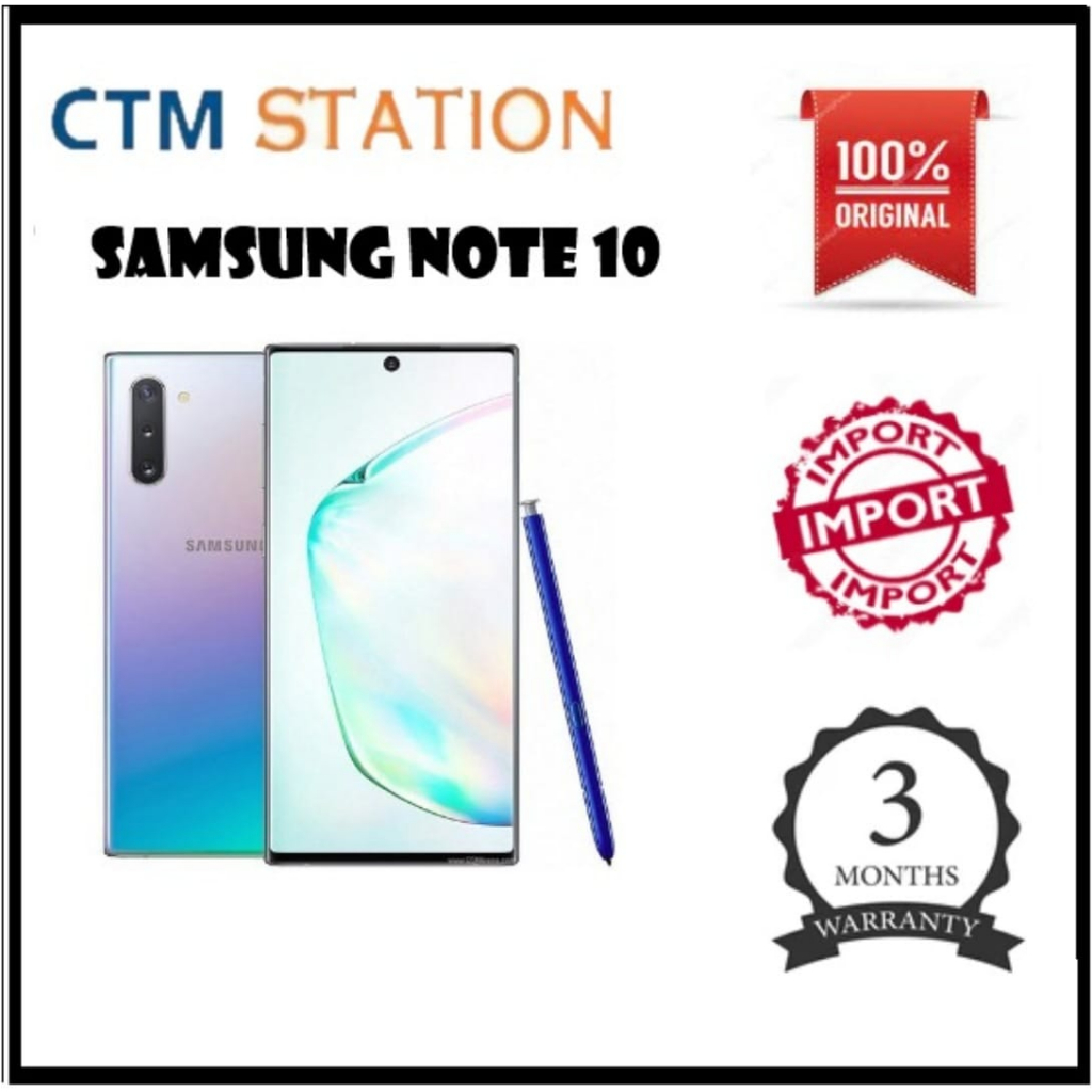 [READY STOCK] ORIGINAL IMPORT USED (N970)SAMSUNG Note 10 [8GB RAM+ ...