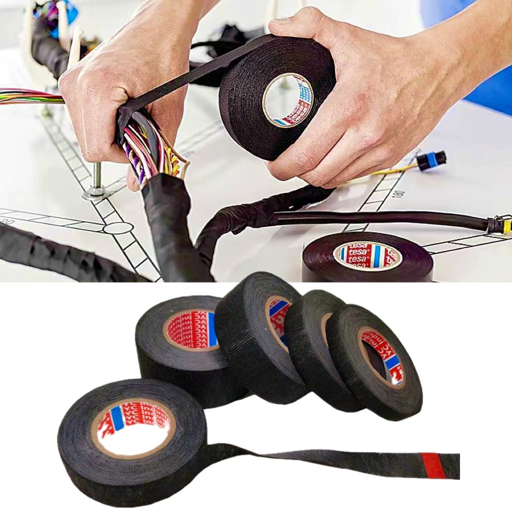 Cloth Tape Wire Wiring Car Kereta Computer PC Electric Adhesive Cable ...