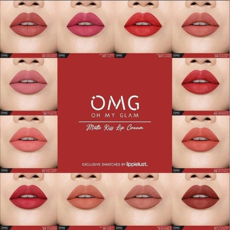 OMG OH MY GLAM MATTE | Shopee Malaysia