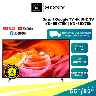 Sony 55''' / 65'' Inch Smart Google TV 4K UHD Television KD-55X75K | KD ...