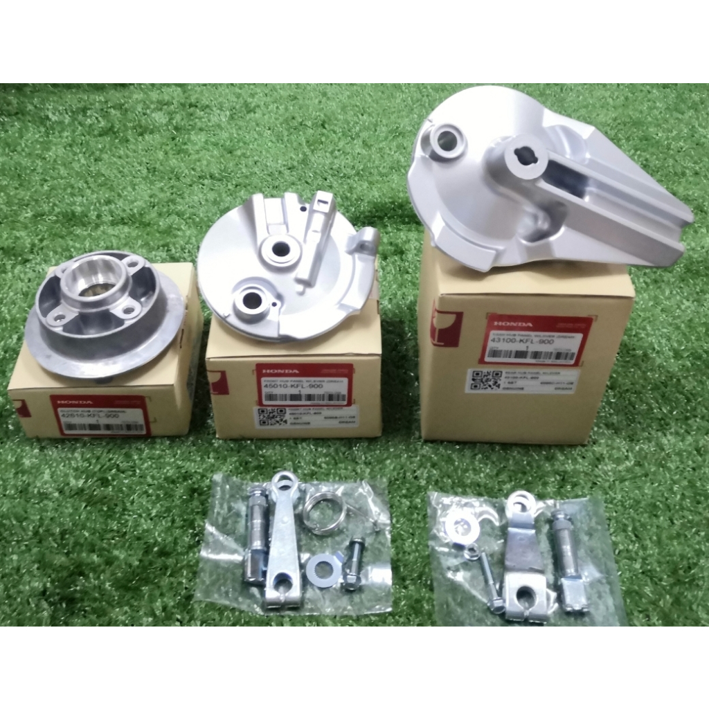 EX5 DREAM FRONT REAR BRAKE HUB PANEL SPROCKET CLUTCH HUB ORIGINAL AAP ...