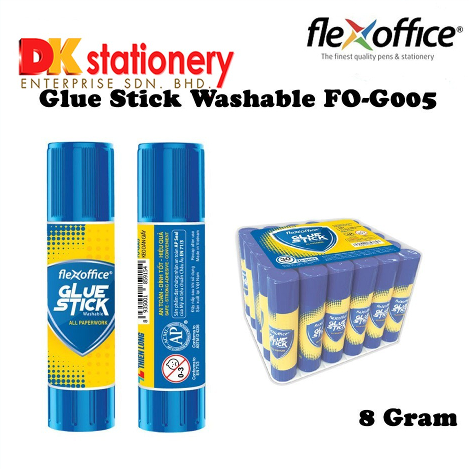FLEX OFFICE G005 GLUE STICK 8G | Shopee Malaysia