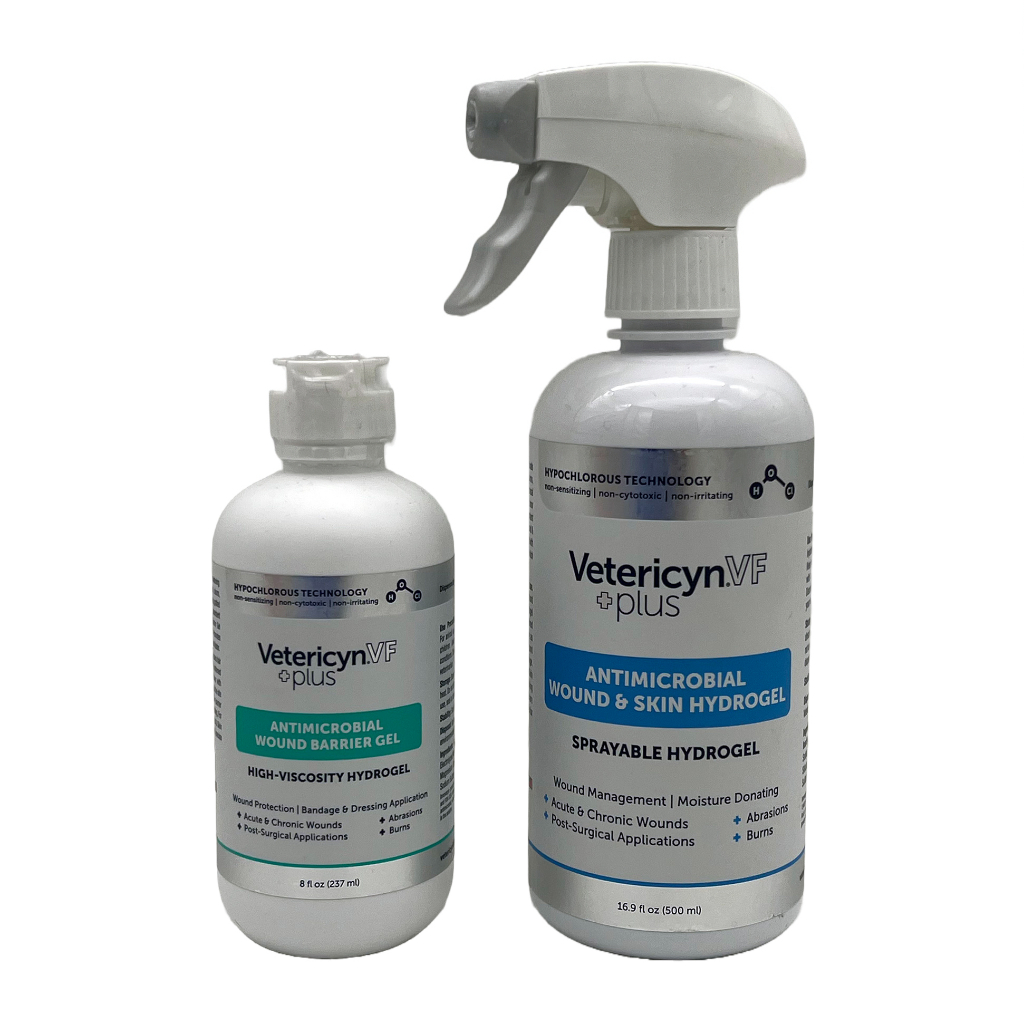 Vetericyn VF Plus Antimicrobial BARRIER GEL / HYDROGEL for Dogs & Cats ...