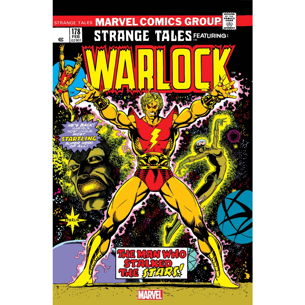 ADAM WARLOCK STRANGE TALES #178 FACSIMILE EDITION - MARVEL COMICS ...