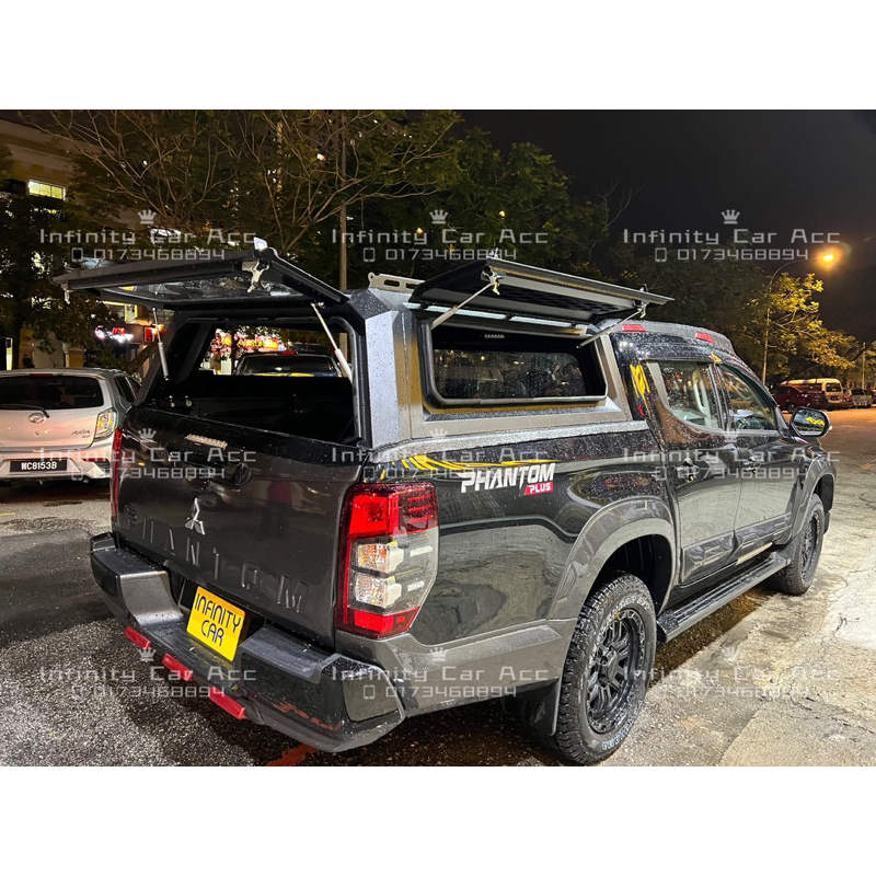 Mitsubishi Triton 2015-2023 Fly Wing Canopy 4x4 Metal / Aluminum ...