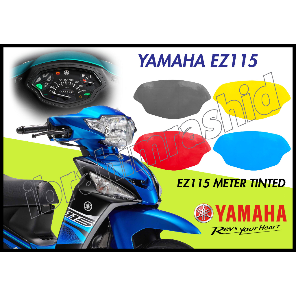 YAMAHA EZ115 TINTED METER STICKER (YAMAHA EZ115 METER TINTED) | Shopee ...