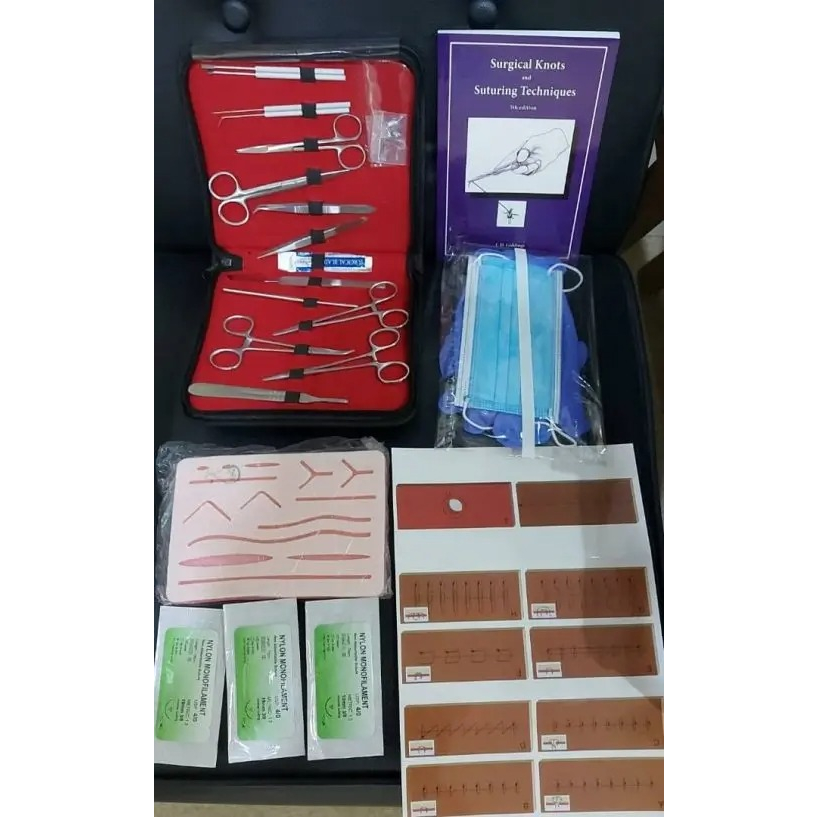 surgical kit /Surgical Suture Training Kit Skin Operate Practice Model ...