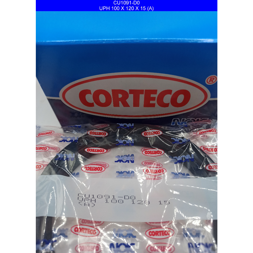NOK Hydraulic Seal - UPH 100x120x15 NBR ( 100 x 120 x 15 ) Corteco ...