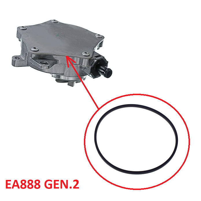 BRAKE VACUUM PUMP GASKET KIT - AUDI A3 A4 A5 Q3 Q5 TT - VW BEETLE EOS ...