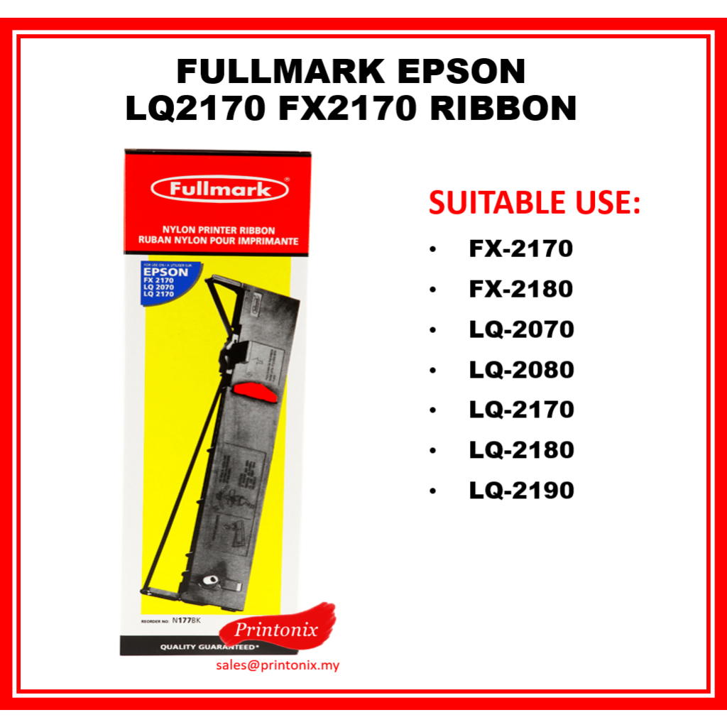 Fullmark Epson LQ-2170 LQ2170 LQ 2170 LQ-2180 LQ2180 FX2170 FX2180 LQ ...