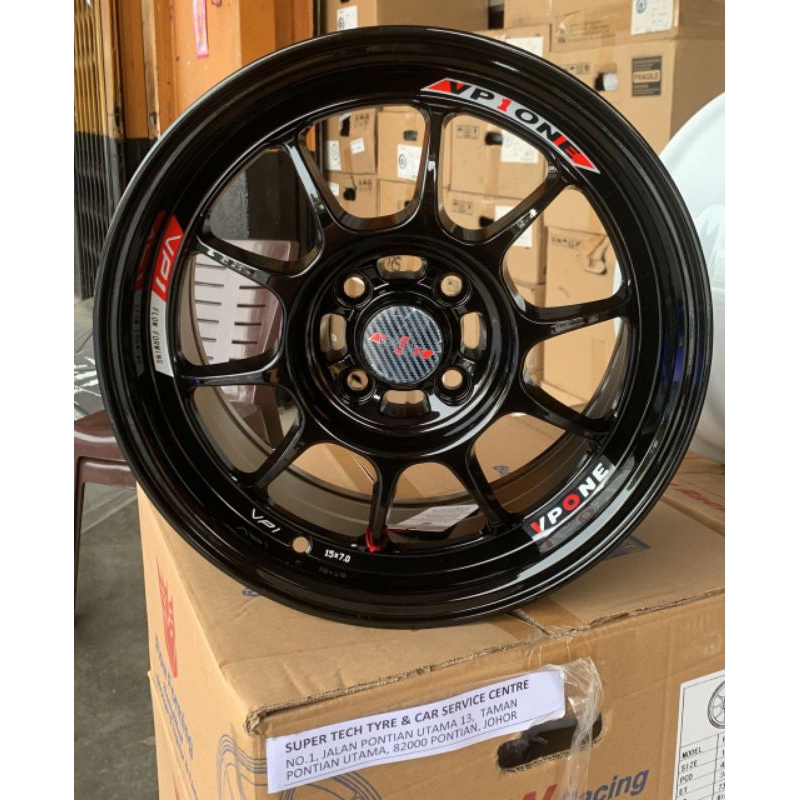 VP 1 ONE (YSW Racing) 15X7JJ ET38 4X100 | Shopee Malaysia