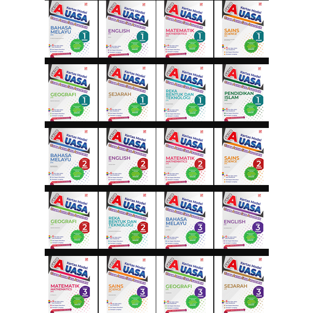 Skor A Kertas Model Uasa Tingkatan 1 2 3 Kssm 2023 Shopee Malaysia