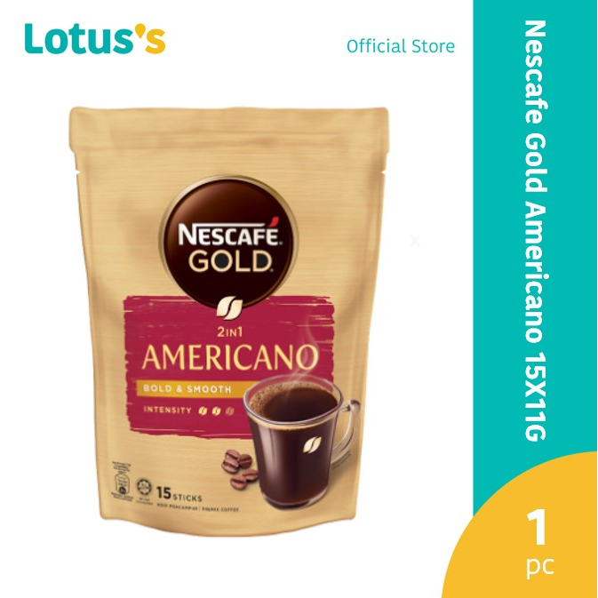 Nescafe Gold Americano 15X11G | Shopee Malaysia