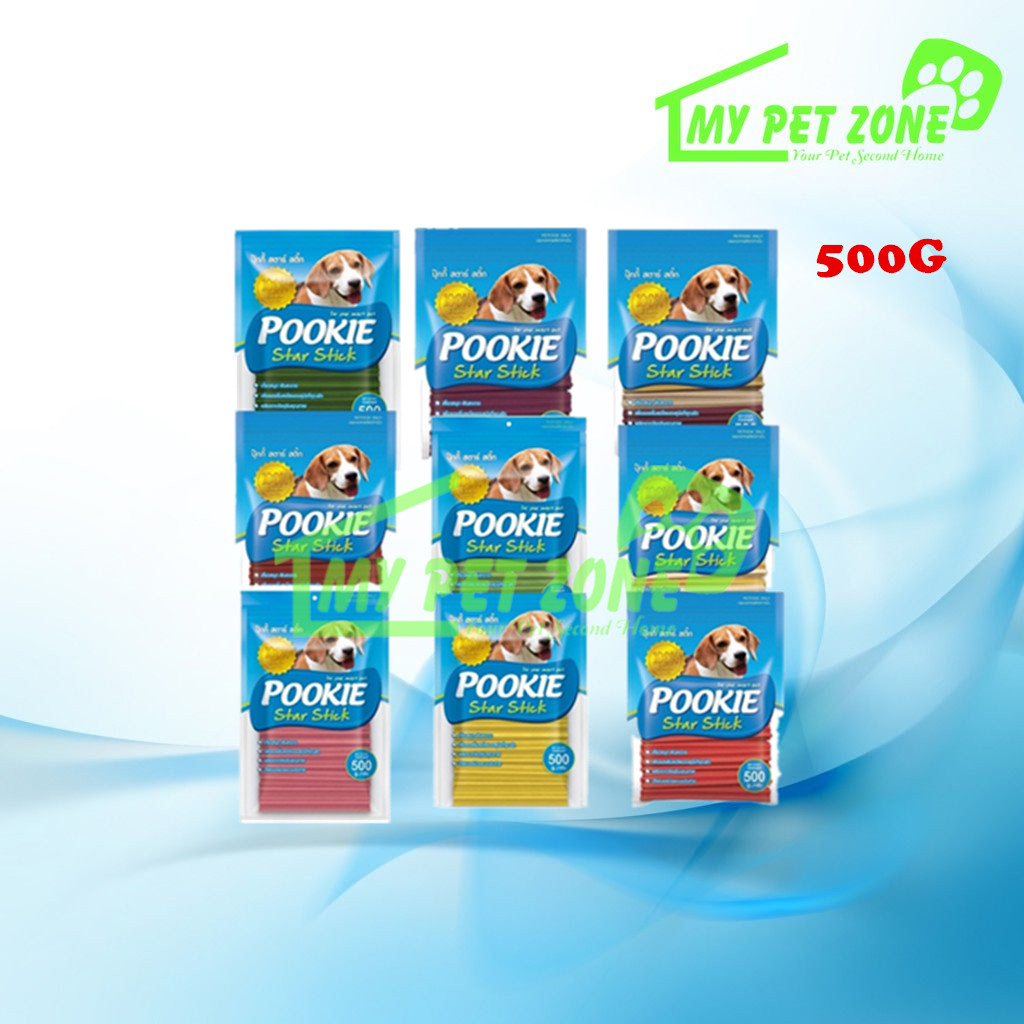 Pookie Star Stick Dental Care Dog Snack Stick Treats 500G | Shopee Malaysia
