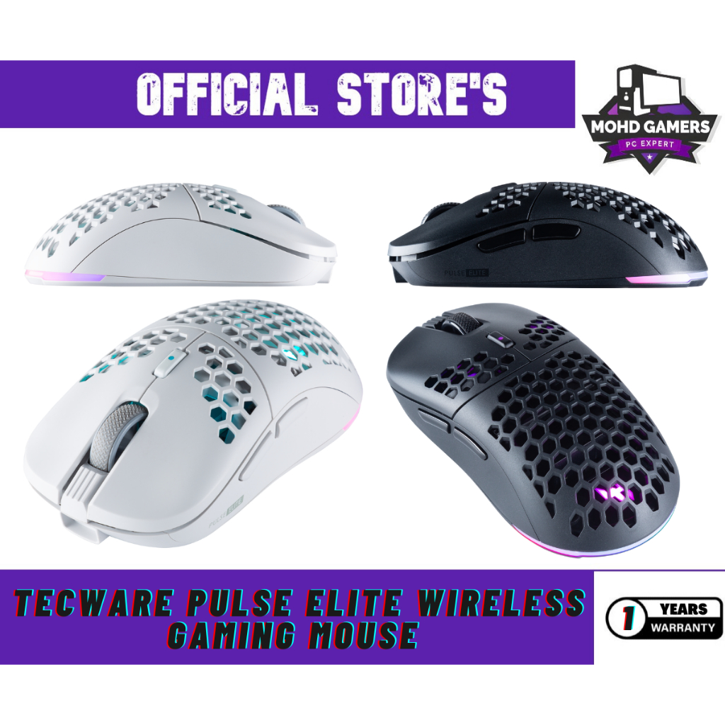 TECWARE PULSE ELITE WIRELESS GAMING MOUSE | Shopee Malaysia