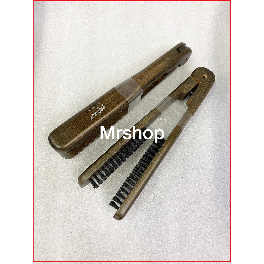 Qafazat Salon Hairdressing V Shape Straightening Iron Hair Comb ...