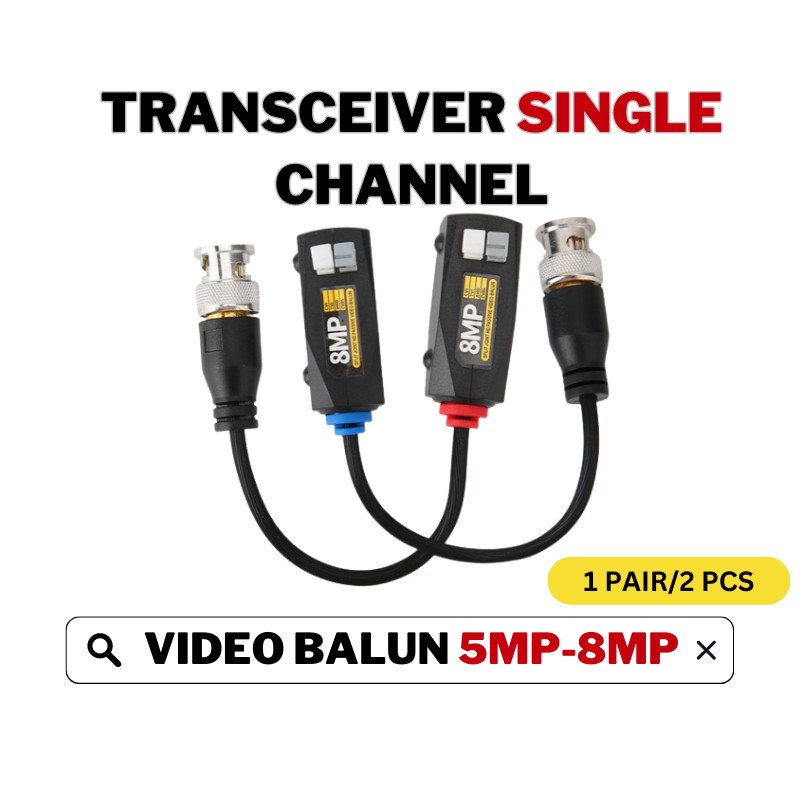 HIKVISION CCTV Video Balun 8MP/5MP/4MP CCTV Passive HDCVI AHD TVI ...
