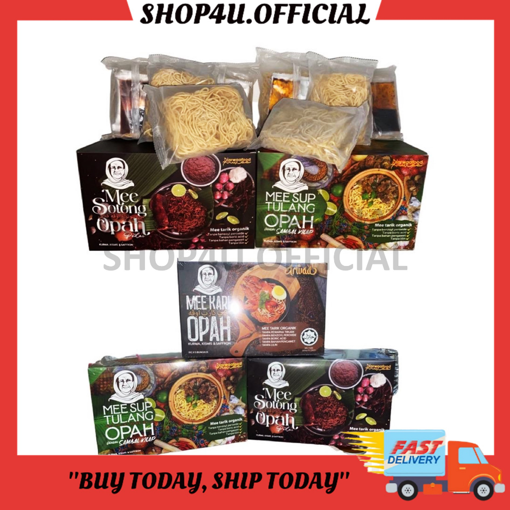 [READY STOCK] OPAH MEE KARI / MEE SUP TULANG / MEE SOTONG OPAH LOOSE ...