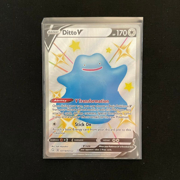 PTCG Shining Fates Shiny Ditto SV118/SV122 | Shopee Malaysia