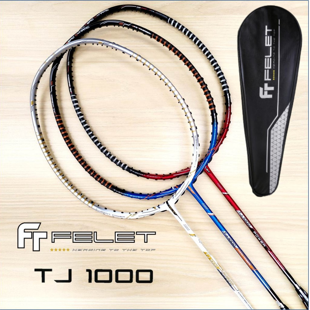 Felet tj power series Raket bulu tangkis Racket badminton original ...
