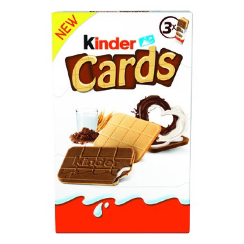 (READY STOK !!!) kinder Cards T2x3 76.8G kinder chocolate.. | Shopee ...