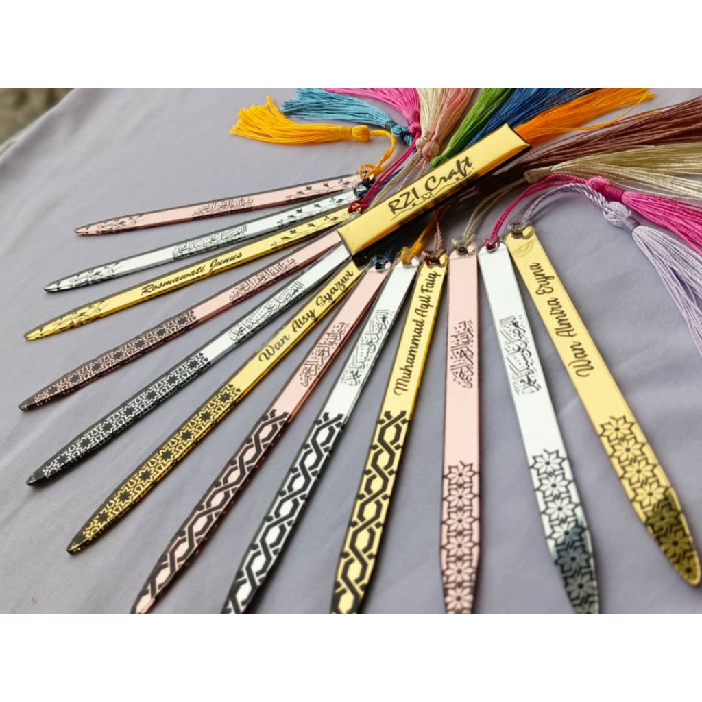 Penunjuk mengaji, penunjuk al-quran, penunjuk membaca, penanda buku ...