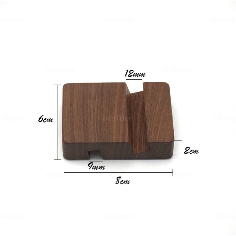 Wooden phone holder small portable phone holder lazy phone holder ...