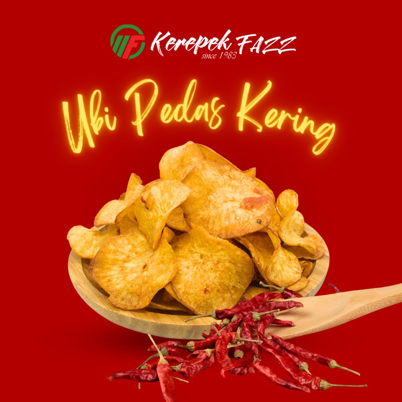 UBI PEDAS KERING 500g Kerepek FAZZ | Shopee Malaysia