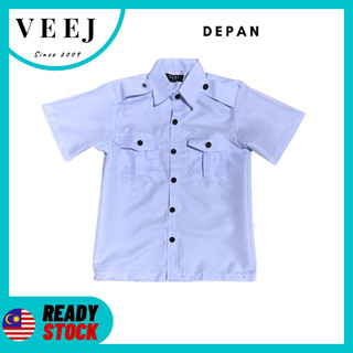 BAJU SECURITY UNIFORM BAJU GUARD UNIFORM I KEMEJA PUTIH POLYESTER ...