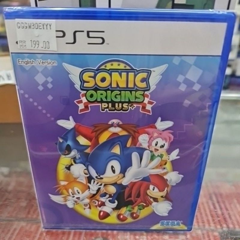 ps5 Sonic origins plus English r3 new and sealed rm159 same as in the ...