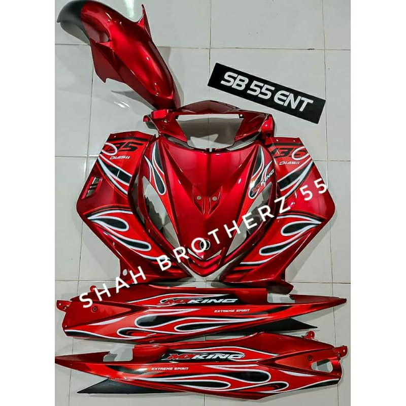 COVERSET 135LC V1 MERAH API JFORCE | Shopee Malaysia