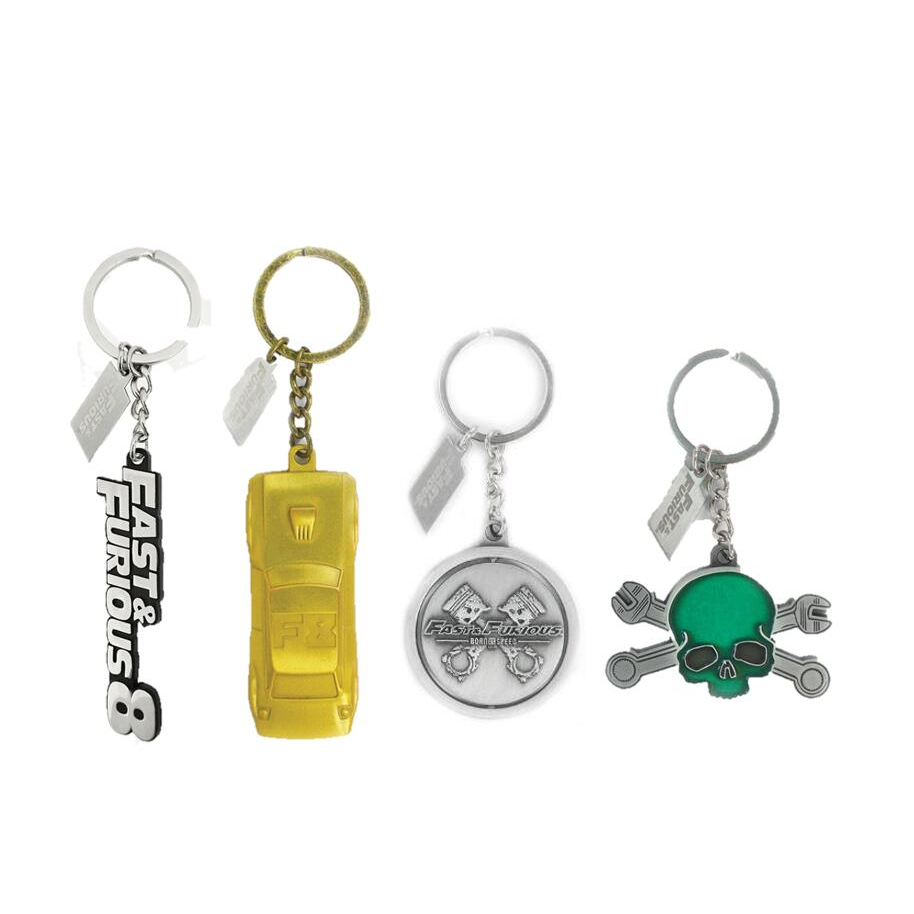 [GENUINE] Fast and Furious Keychain set (4 in 1) | Shopee Malaysia