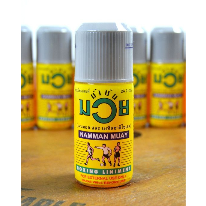 (MUAYTHAI) NAMMAN BOXING LINIMENT OIL 120ML/60ML/30ML | Shopee Malaysia