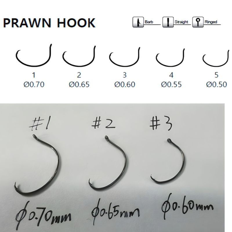 Sawa-D Mantap Prawn Hook Mata Udang Tajam | Shopee Malaysia