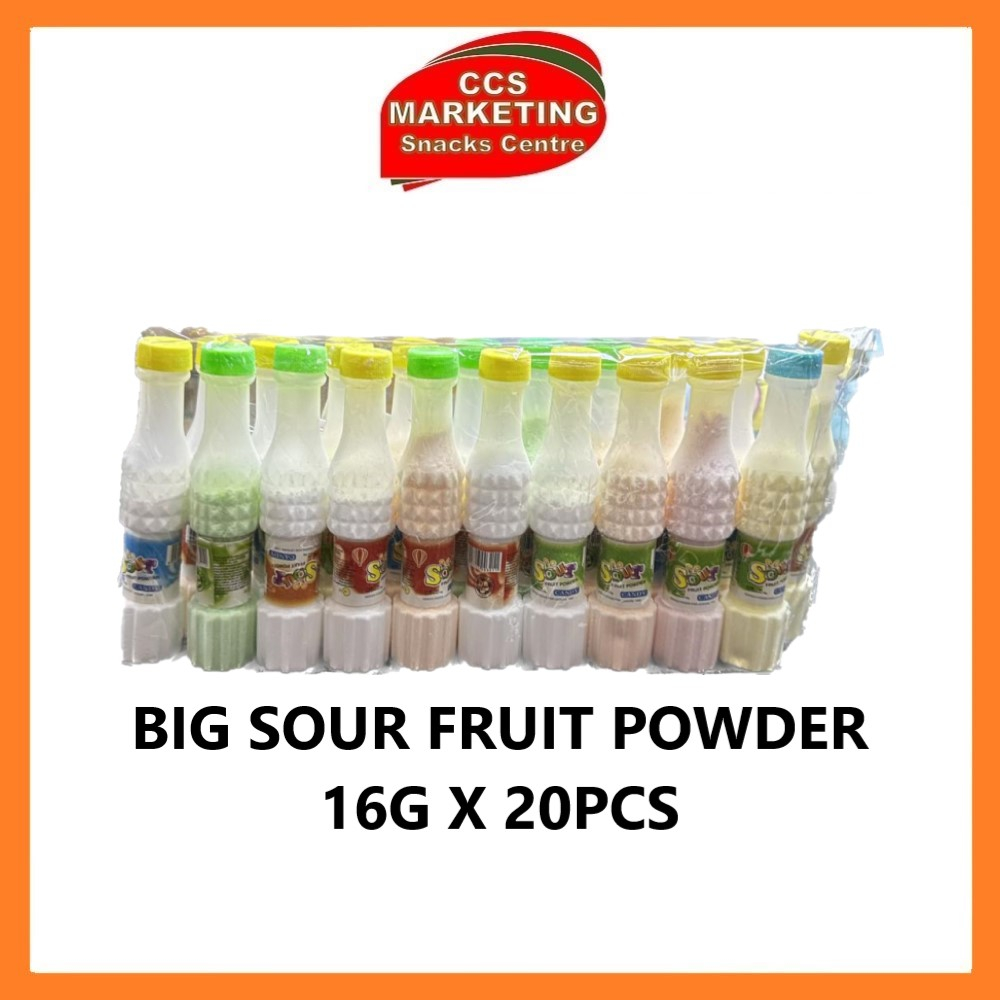 CCS Big Sour Fruit Powder ( 16g x 20pcs ) | Shopee Malaysia
