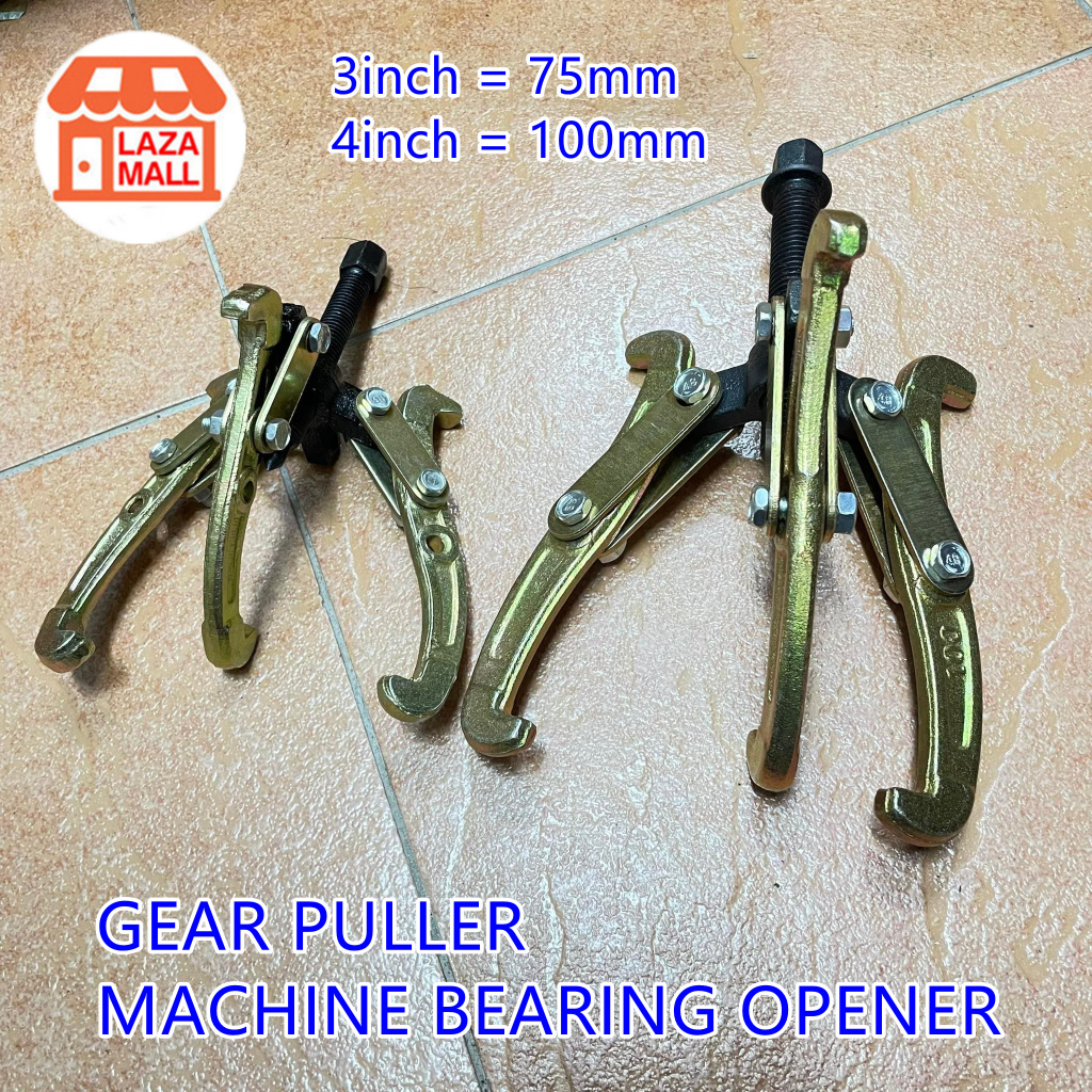 3 / 4 inch WASHING MACHINE TONG GEAR PULLER / MESIN GEAR BEARING PULLER ...